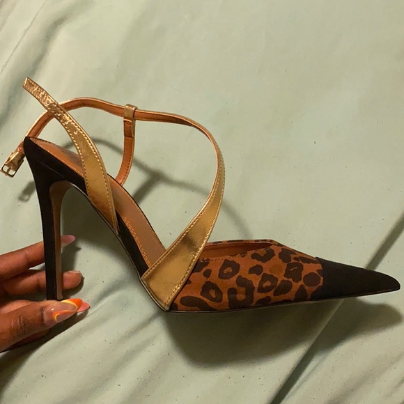 ASOS | Shoes | Asos Design Cheetah Heels | Poshmark